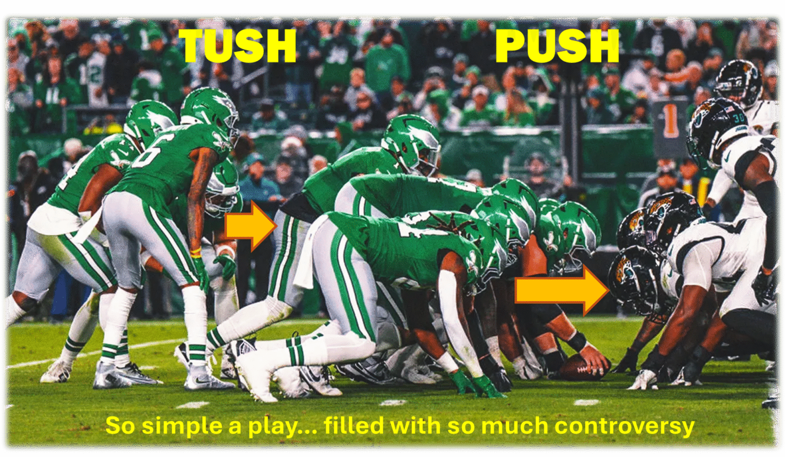 The Tush Push: The QB Sneak That's Too Much For The NFL